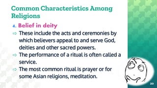 IWRBS Religion in a different light | PPTX