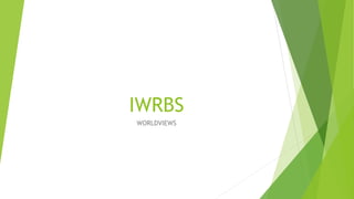 Introduction to the World Religion and Belief System IWRBS PPT 1.pptx