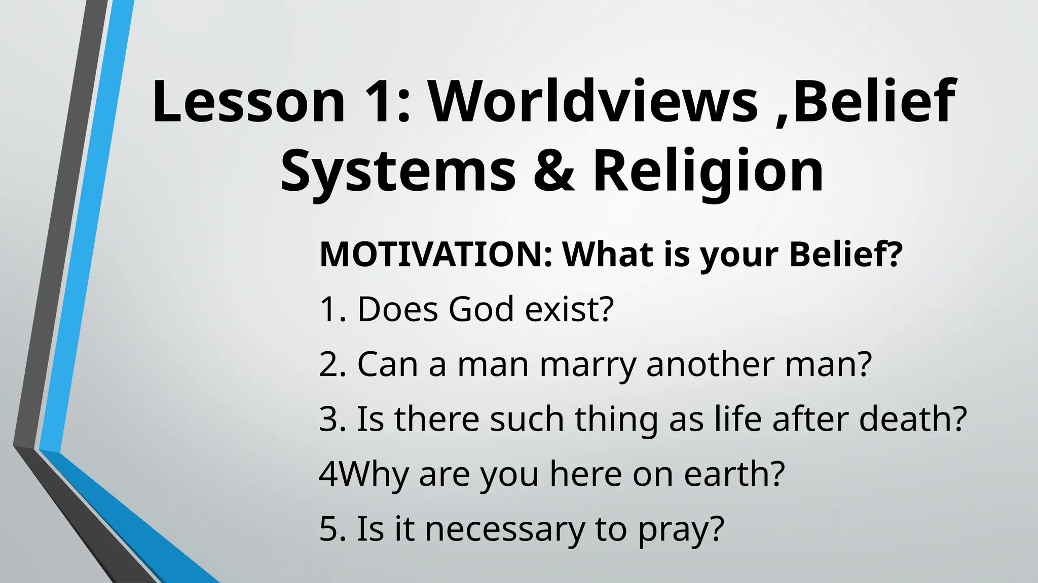 IWRBS PPT 1 - Introduction to World Religions & Belief Systems.pptx