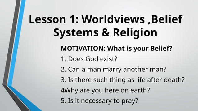 IWRBS PPT 1 - Introduction to World Religions & Belief Systems.pptx