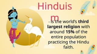 INTRODUCTION TO THE WORLD RELIGIONS & BELIEF SYSTEM | PPTX