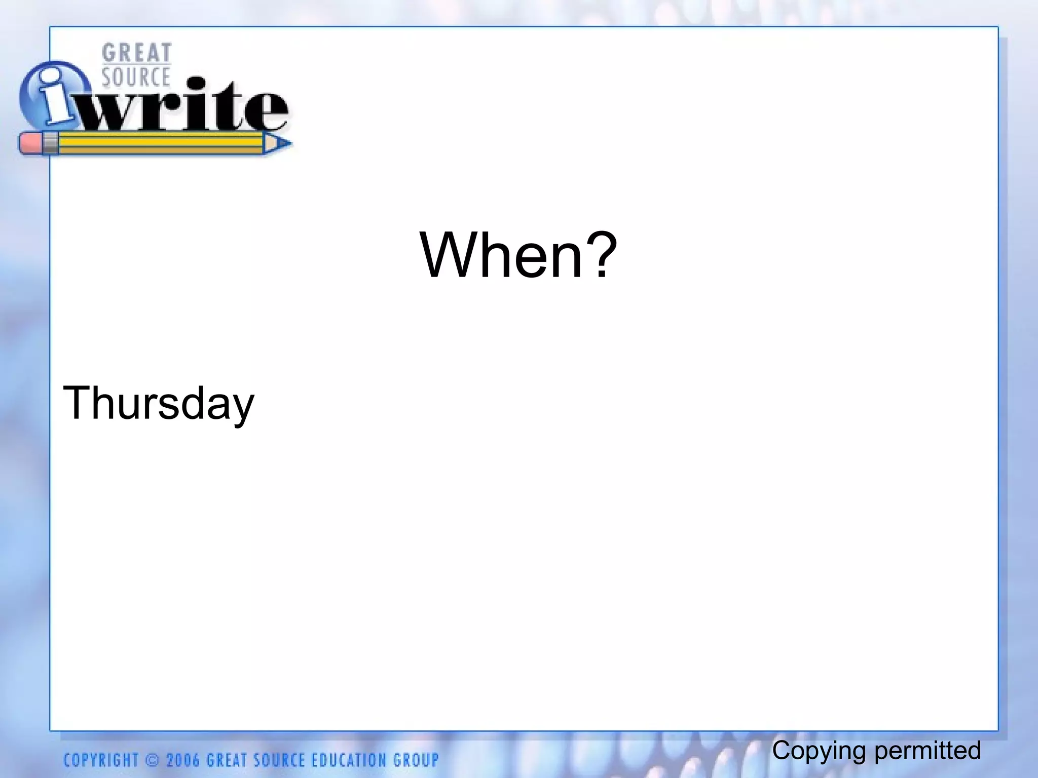 iWrite Expository Mini Lesson | PPT | College Football | College Sports