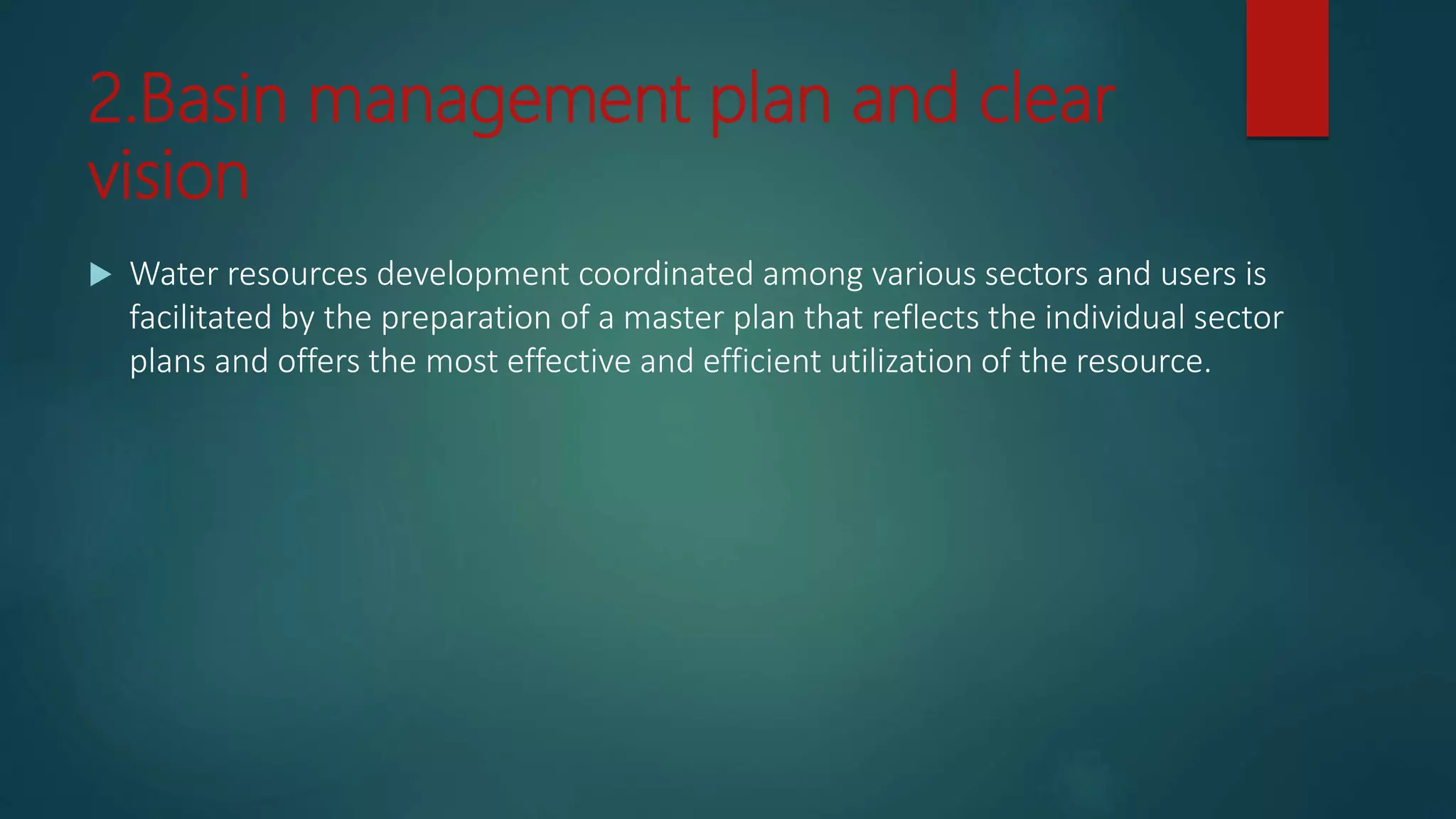 Integrated Water Resources Management (IWRM) | PPTX