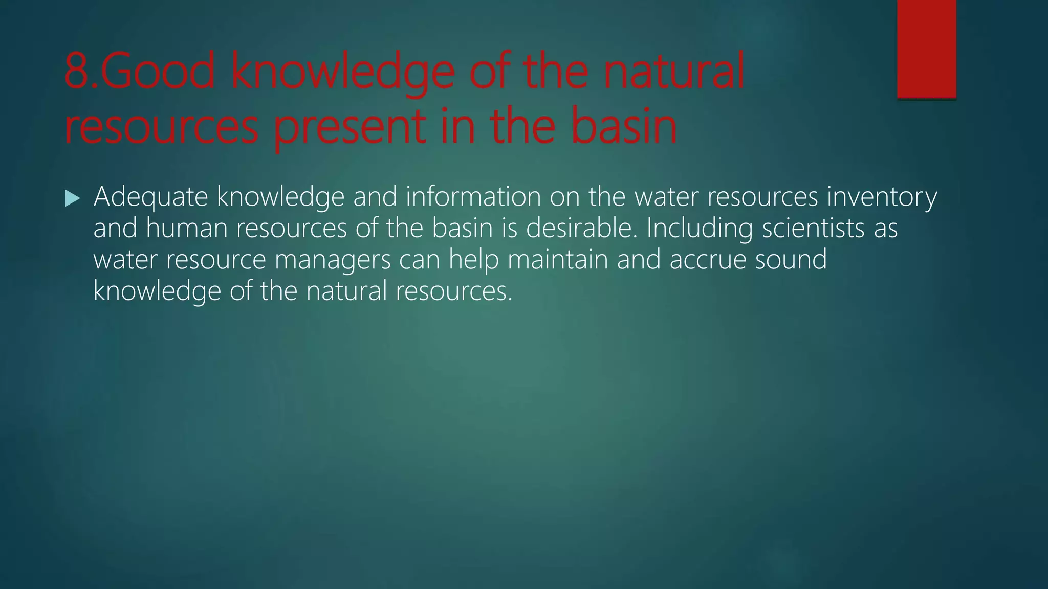 Integrated Water Resources Management (IWRM) | PPTX