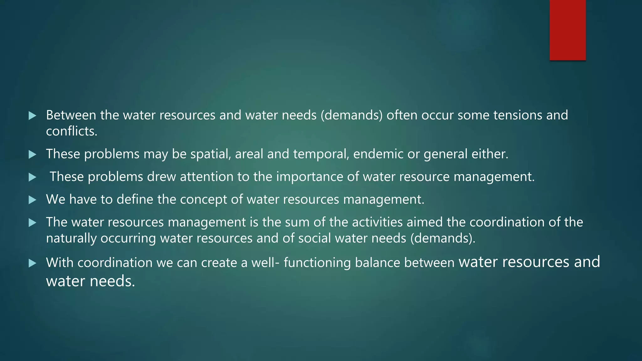 Integrated Water Resources Management (IWRM) | PPTX