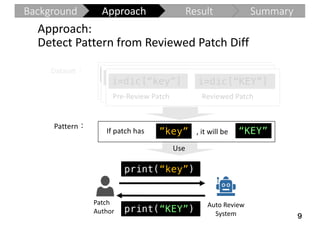 Mining Source Code Improvement Patterns from Similar Code Review Works | PDF