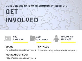 SGCI Catalog Presentation at IWSG2018 | PDF