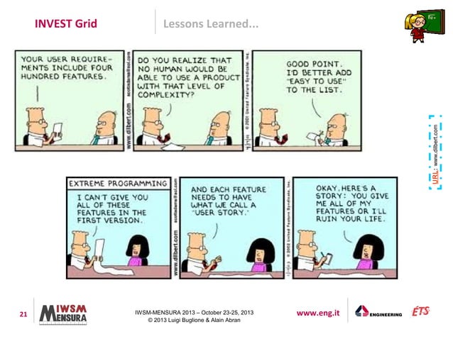 Improving the User Story Agile Technique Using the INVEST Criteria | PPT