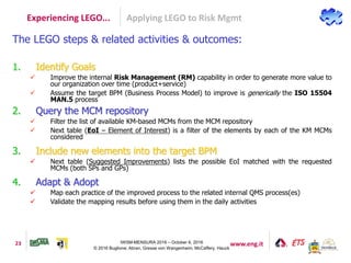 Risk Management: Achieving Higher Maturity & Capability Levels through ...