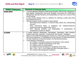 Risk Management: Achieving Higher Maturity & Capability Levels through ...