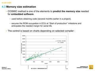 IWSM2014 - Manage the Automotive Embedded Software Development Cost & Productivity with the ...
