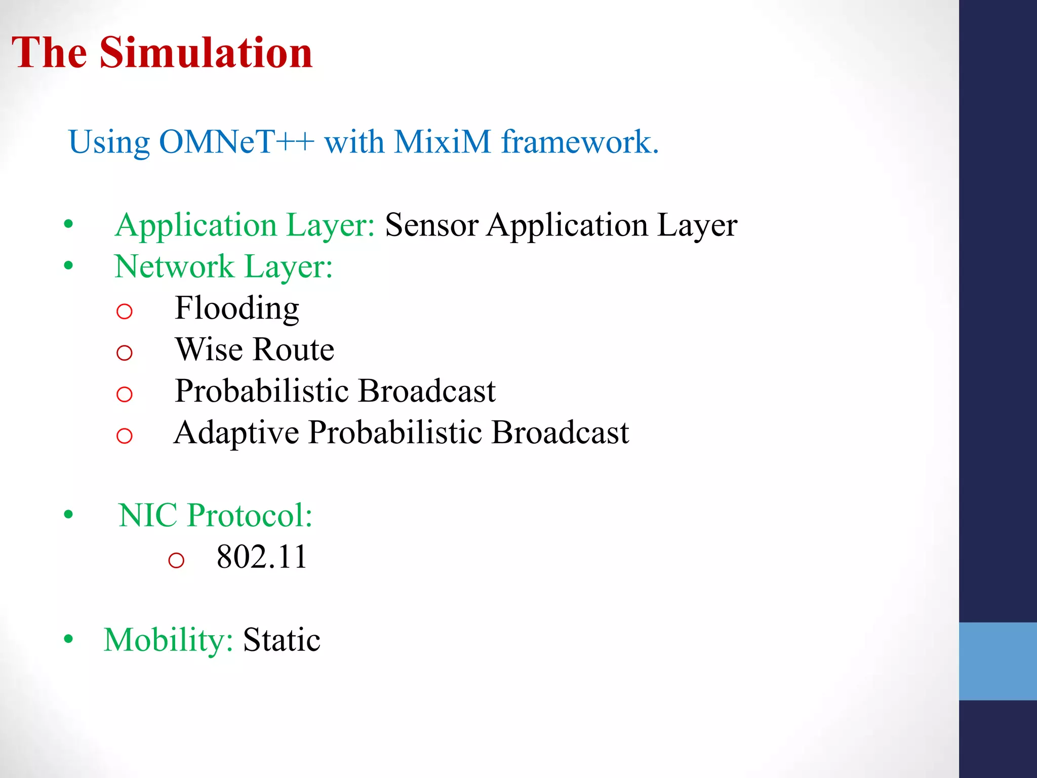 IWSN with OMNET++ Simulation | PPTX