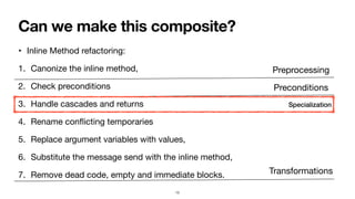 An Analysis of Inline Method Refactoring | PDF