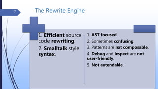 Phorms: Pattern Matching Library for Pharo | PPTX