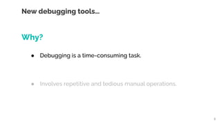 Towards Object-centric Time-traveling Debuggers | PPT
