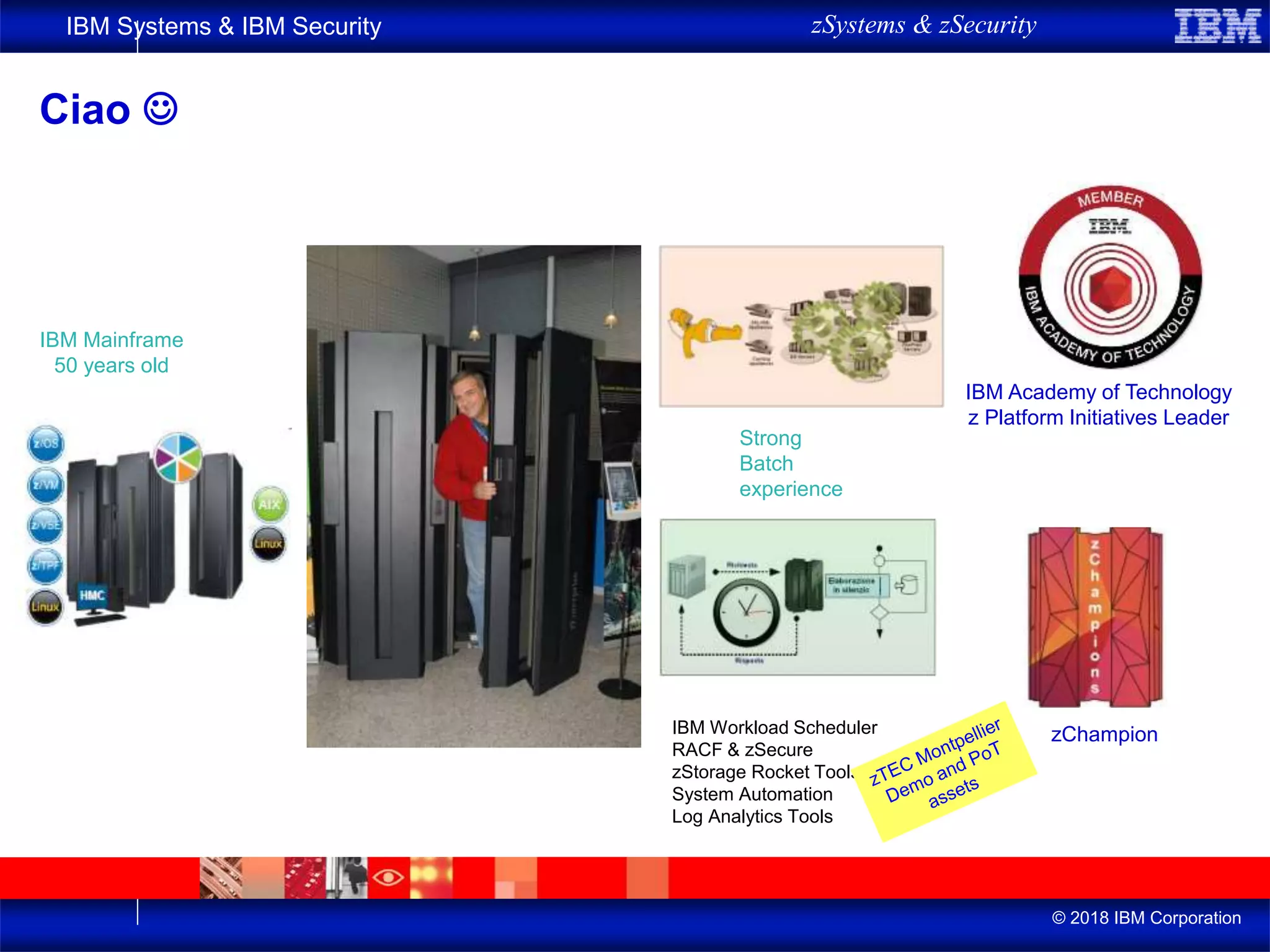 IBM Workload Scheduler for z/OS Security with RACF & IBM zSecure | PPTX