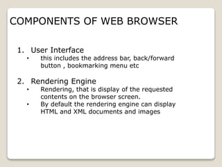 Web browser | PPT