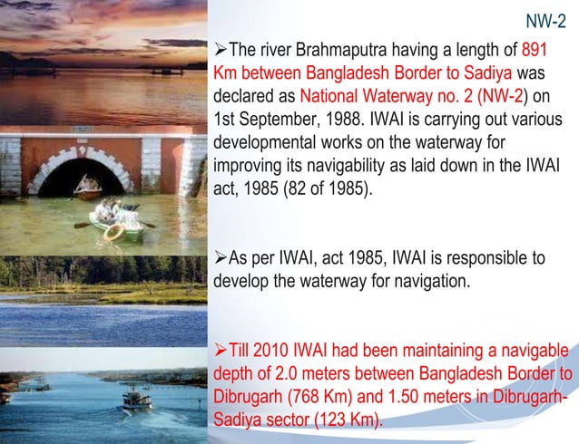 inland waterways in india | PPTX | Rail Travel | Travel Type