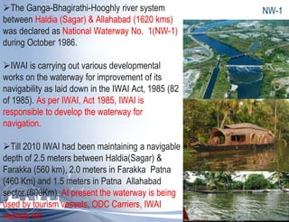 inland waterways in india | PPTX