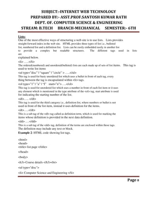 Iwt module 1 | PDF | Web Design and HTML | Internet