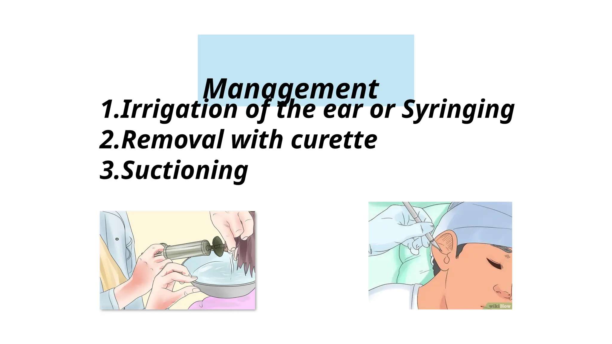 Cerumen impaction &Tympanic membrane perforation.pptx