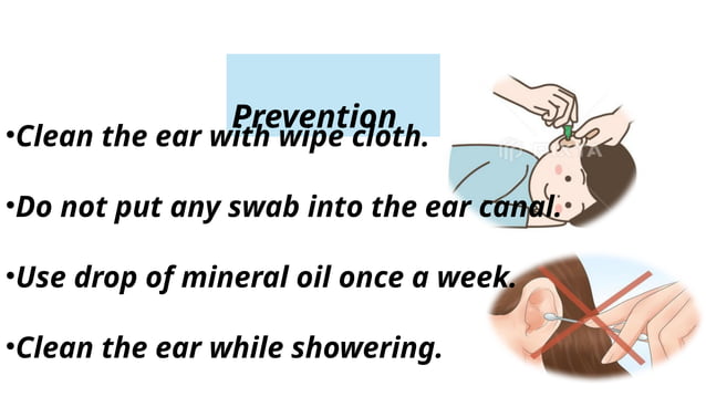 Cerumen impaction &Tympanic membrane perforation.pptx