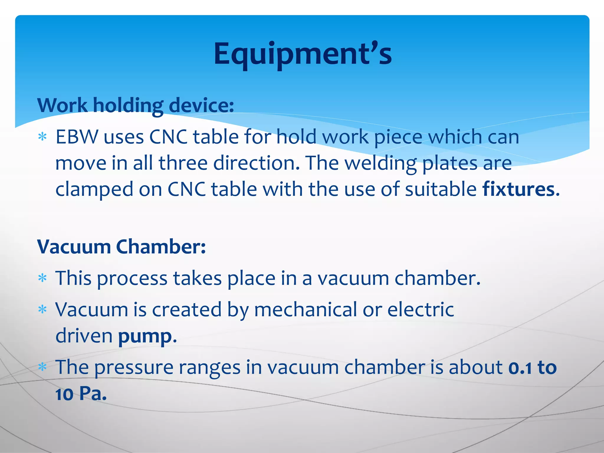 Iwt unit 5 electron beam welding sushant bhatt | PDF
