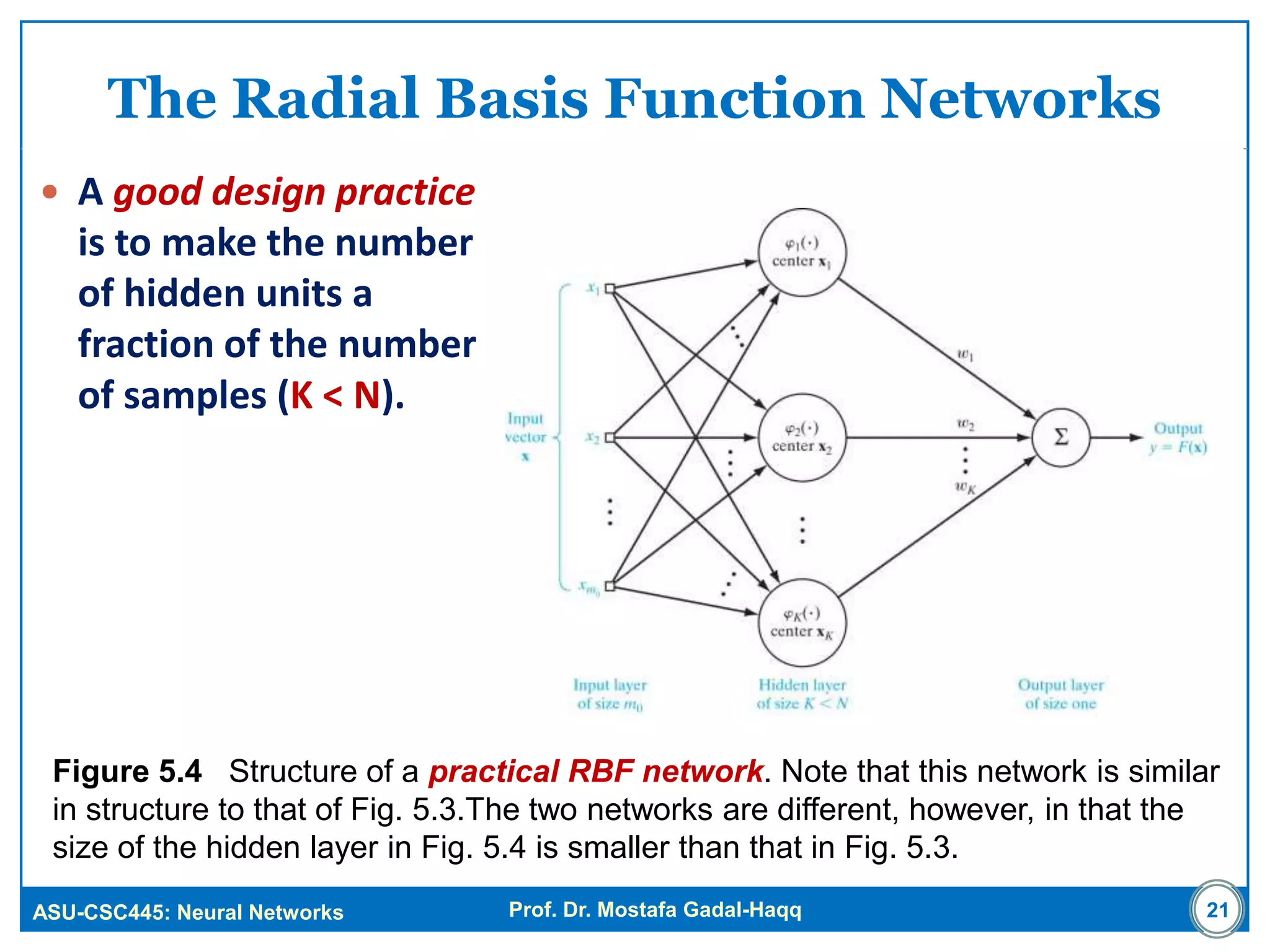 Neural Networks: Radial Bases Functions (RBF) | PDF