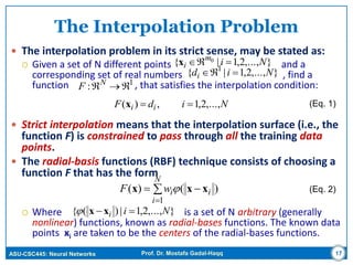 Neural Networks: Radial Bases Functions (RBF) | PDF