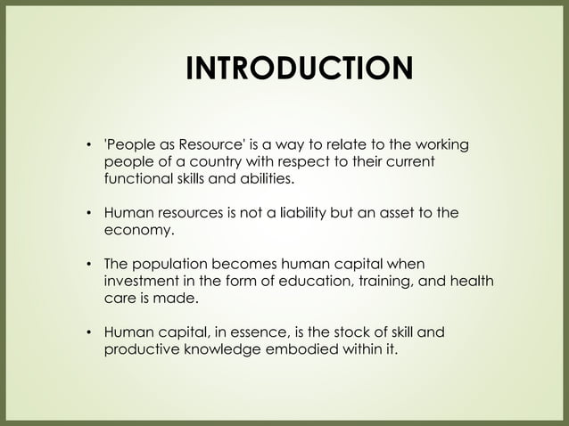 IX. Economics. Chapter 2. People as resource | PDF | Business | Business and Finance