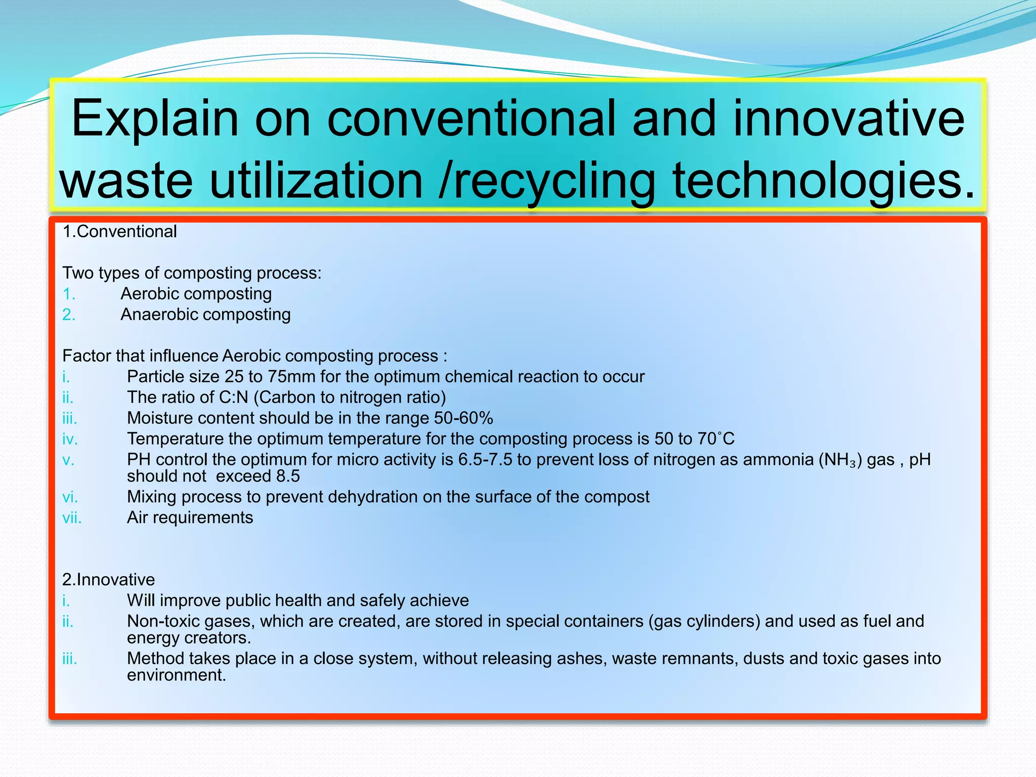 Solid waste management with animation | PPTX
