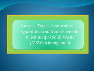 Solid waste management with animation | PPTX