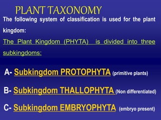 PlantTaxonomy-NP-301-PlantTaxonomy--.ppt