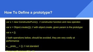 Js: master prototypes | PPT