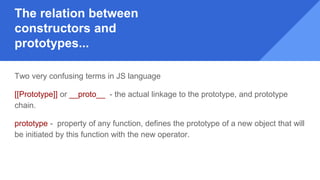 Js: master prototypes | PPTX
