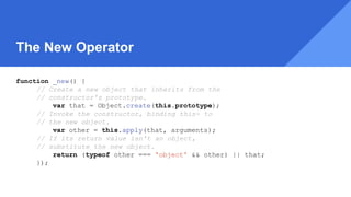 Js: master prototypes | PPTX