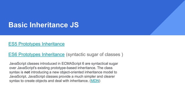Js: master prototypes | PPT