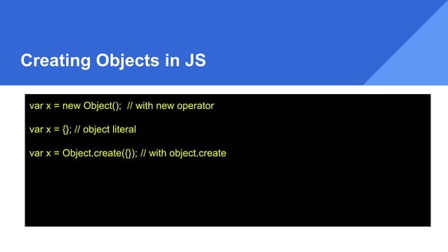 Js: master prototypes | PPTX