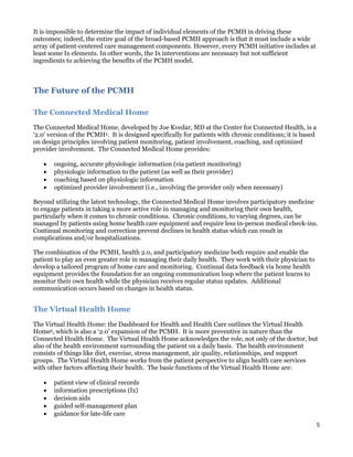 Ix and the PCMH (Patient-Centered Medical Home) | PDF
