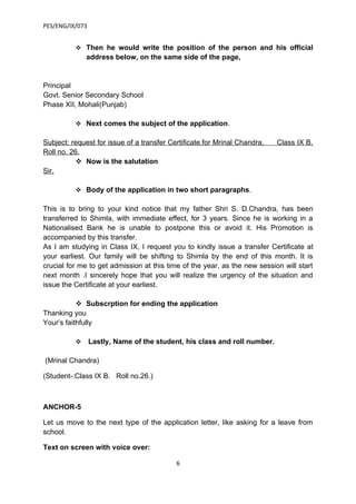 Ix application and letter writing 4_beta | PDF