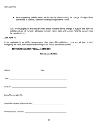 Ix application and letter writing part 2 _07.08.09r