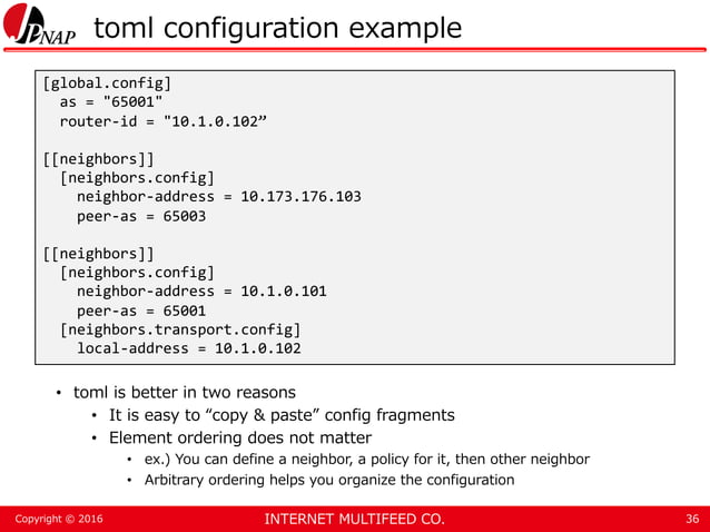 Tutorial: Using GoBGP as an IXP connecting router | PPTX | Internet | Computing