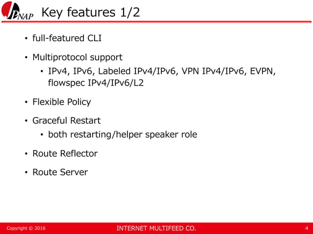 Tutorial: Using GoBGP as an IXP connecting router | PPTX | Internet | Computing