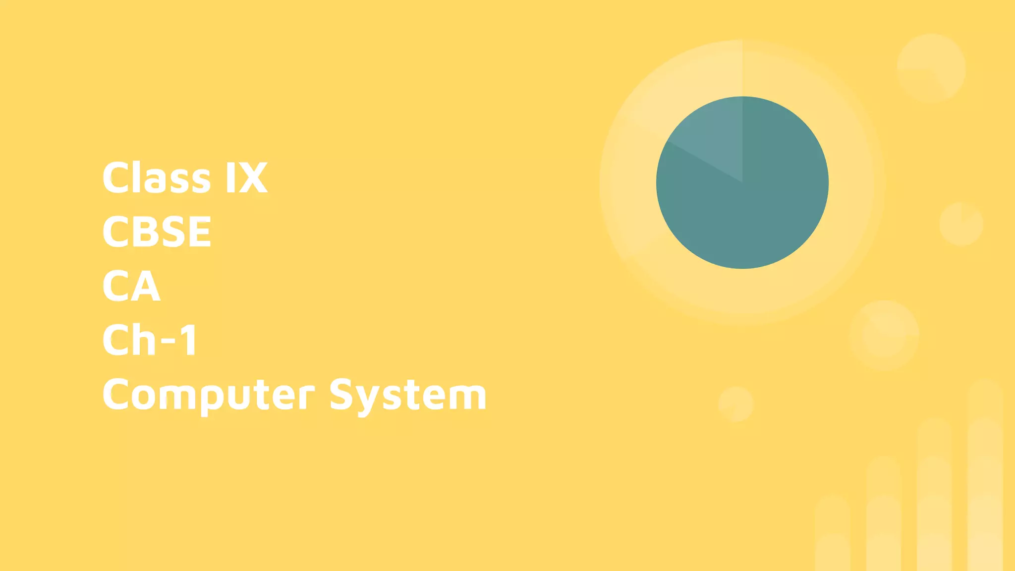 Ix Computer Applications Ch 1 Computer System Ppt