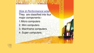 Ix Computer Applications ch 1 Computer System | PPTX