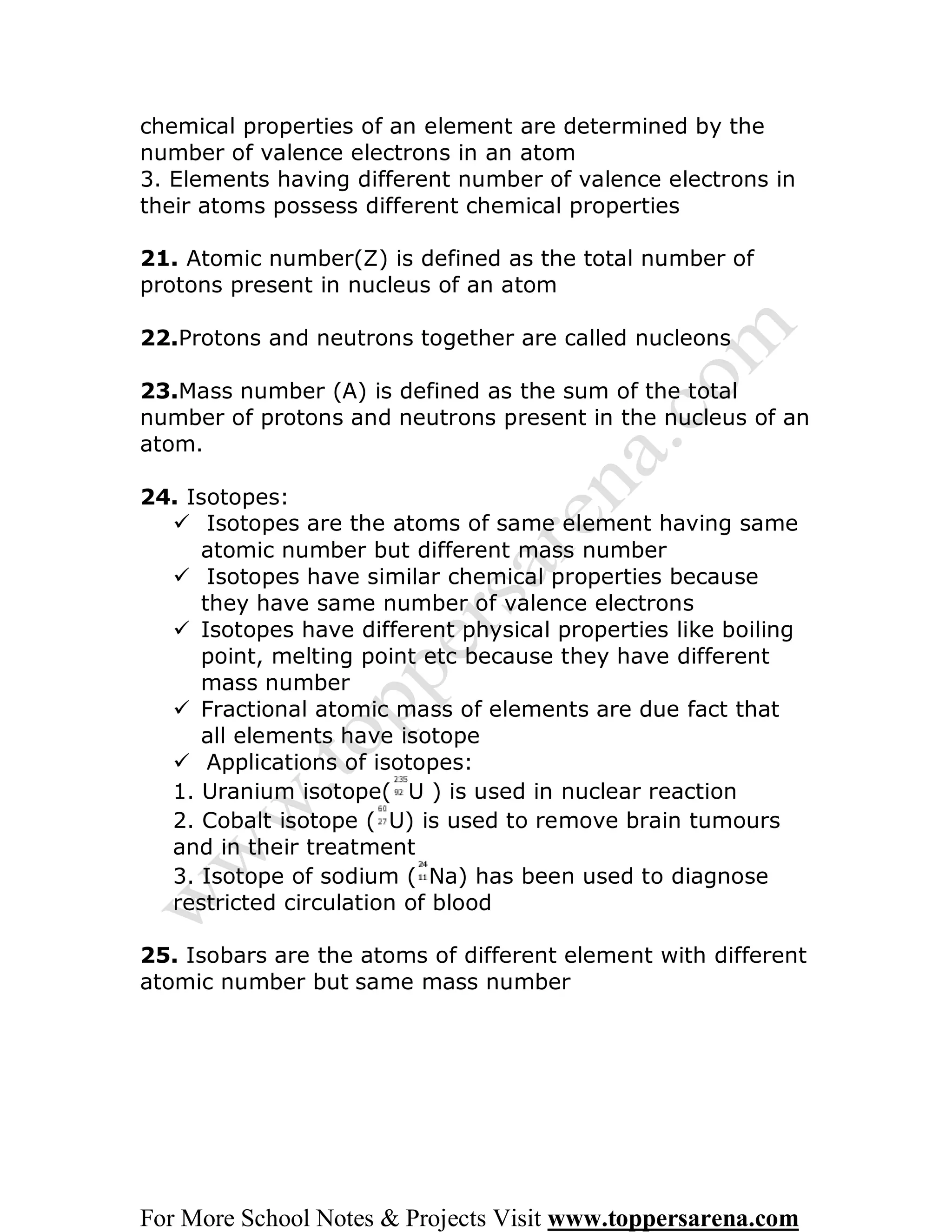 Ix Chemistry Full Notes Chapter 4 Pdf
