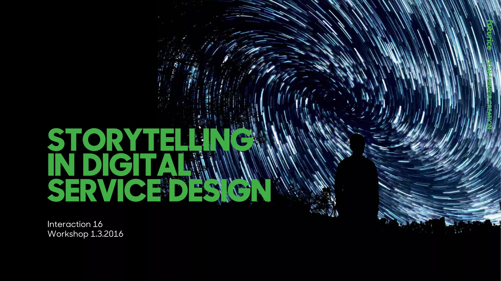 Storytelling in Digital Service Design | PDF