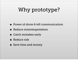 HTML Prototyping - IxDA Presentation | PPT