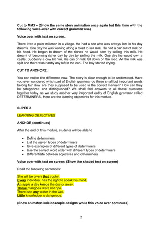 Ix determiners final | DOC