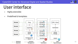 PEARC17: a CyberGIS-Jupyter framework for geospatial analytics at scale ...
